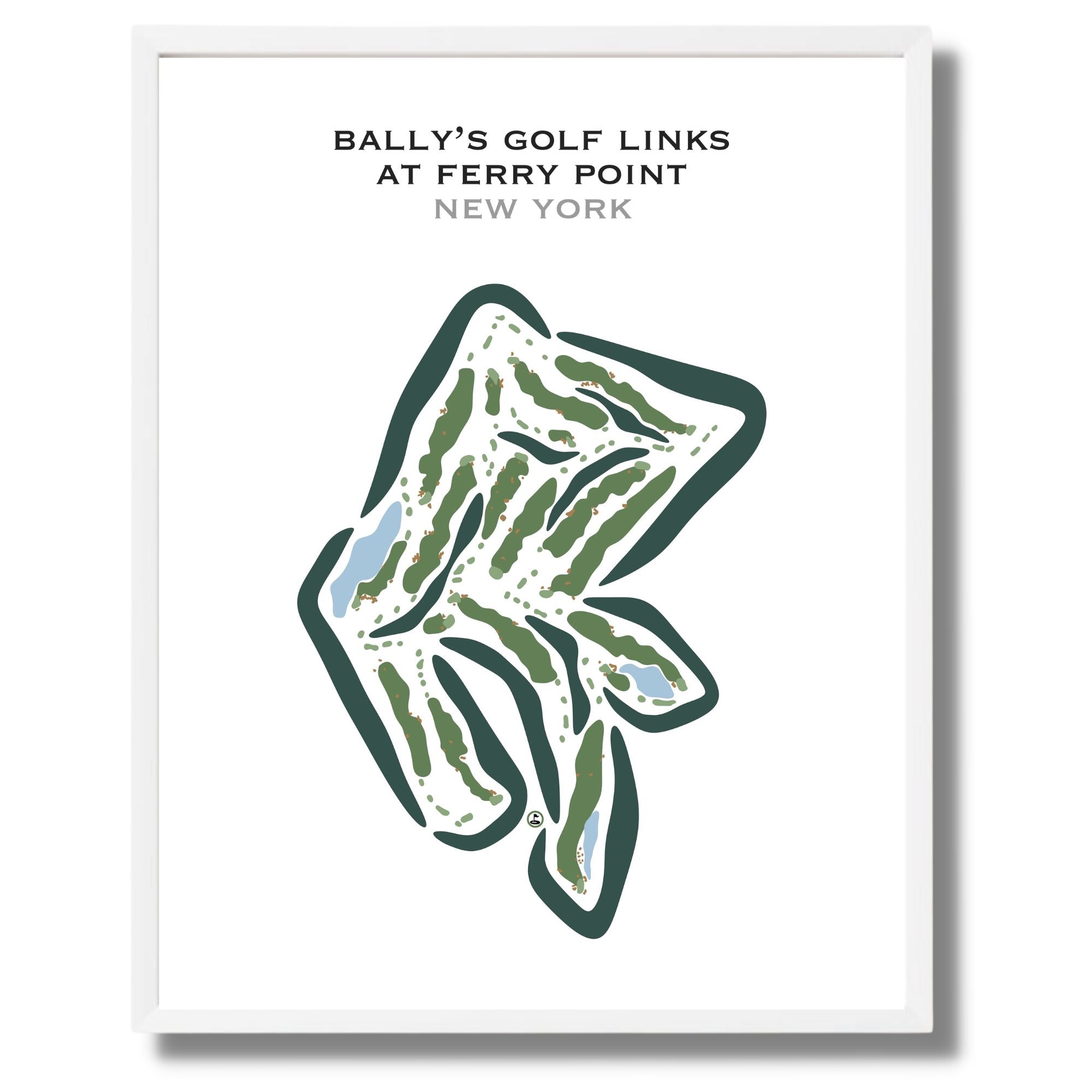 Buy the best printed golf course Bally's Golf Links at Ferry Point, New ...