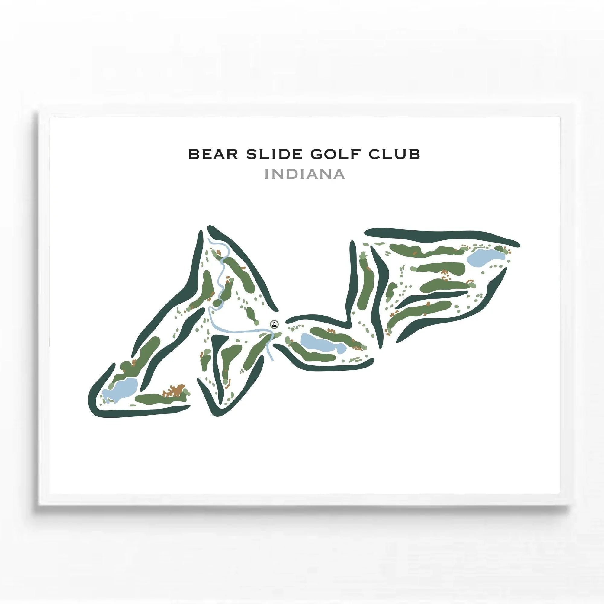 Best printed collection Bear Slide Golf Club, Indiana - Golf Course Prints