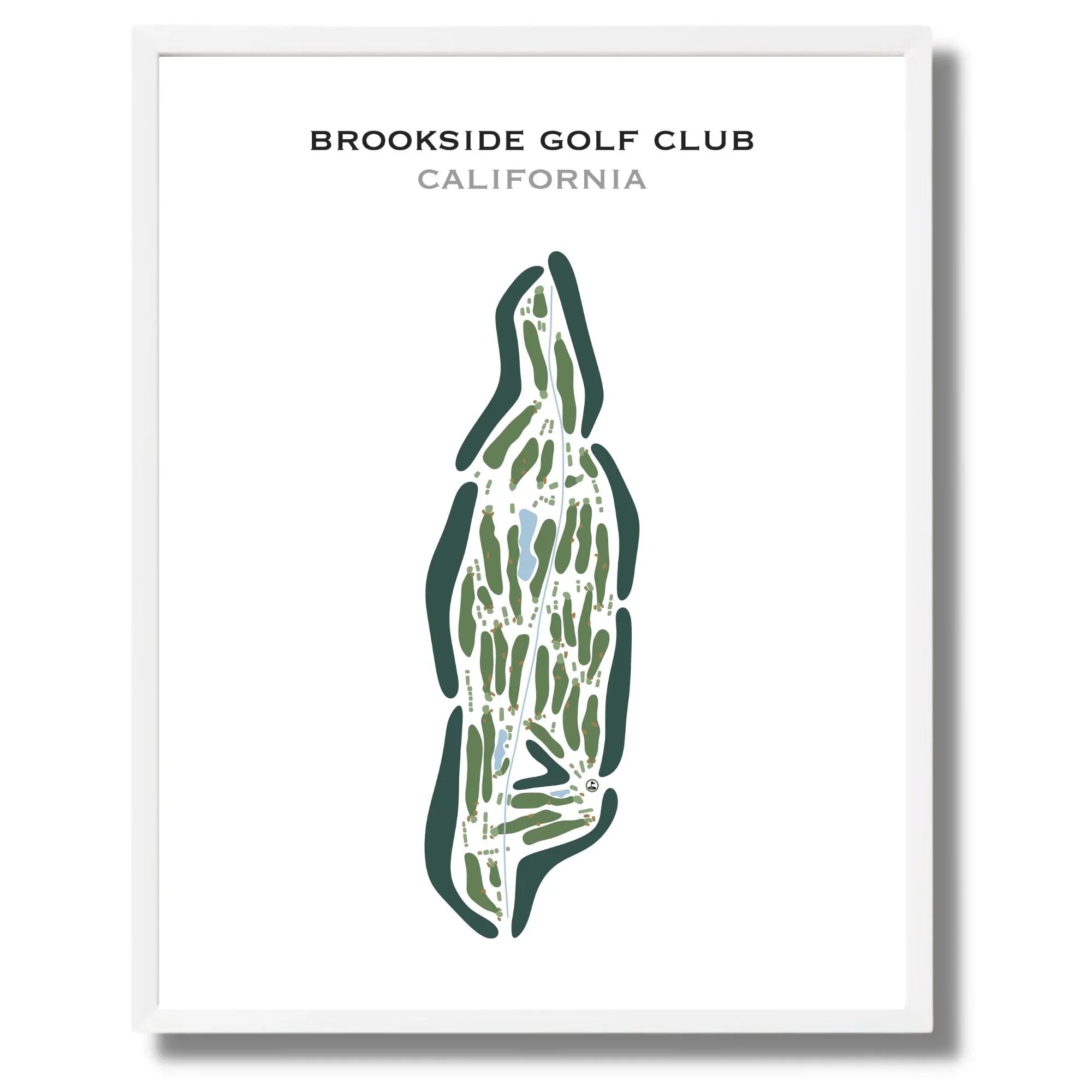 Buy the best printed golf course Brookside Golf Club, California - Golf ...