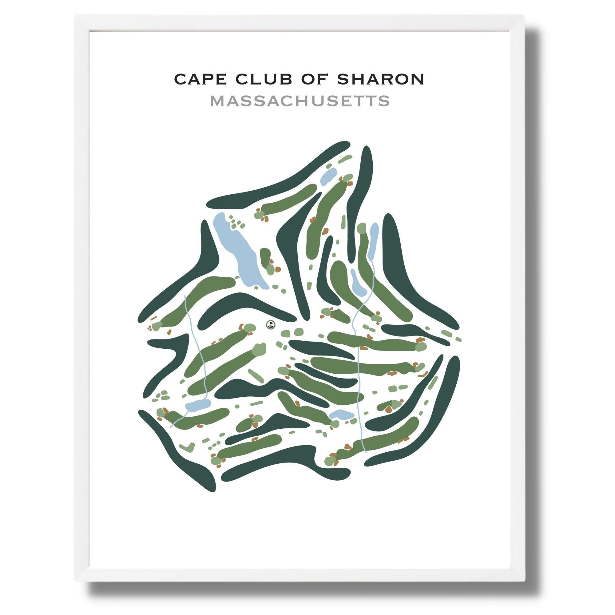 Buy the best printed golf course Cape Club of Sharon, Massachusetts ...