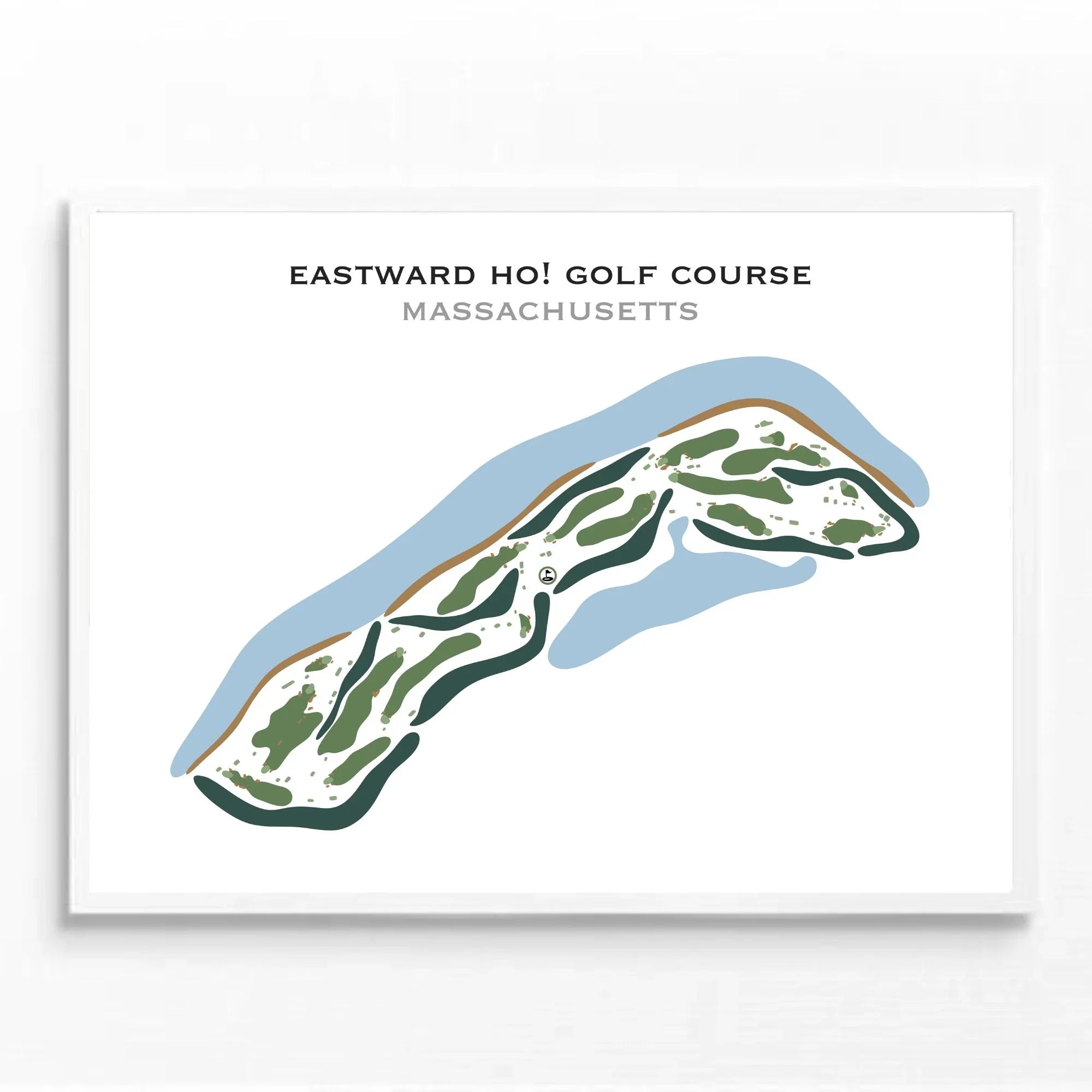 Get Printed Eastward Ho! Golf Course, Massachusetts - Golf Course Prints