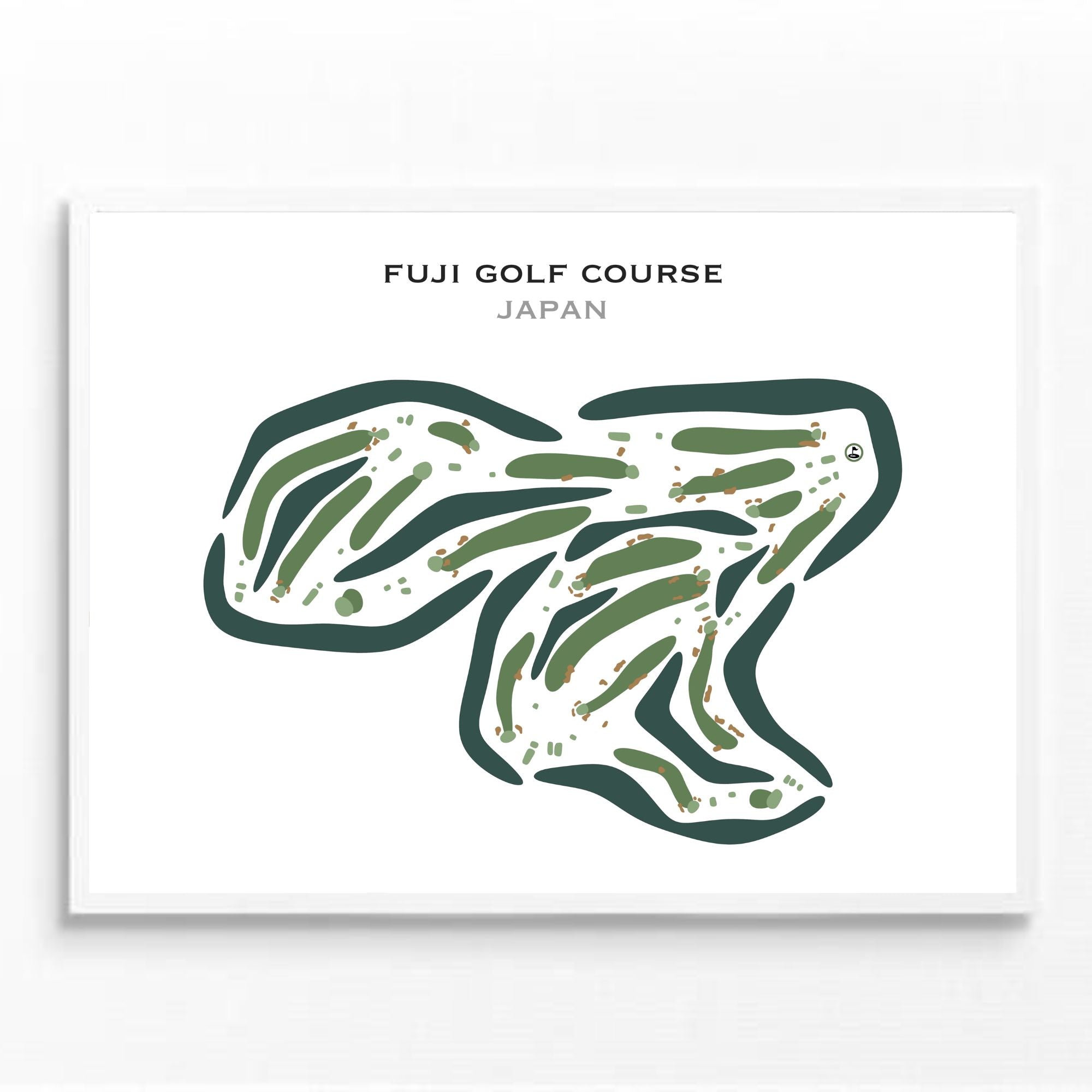 Buy the best printed golf course Fuji Golf Course, Japan - Golf Course ...
