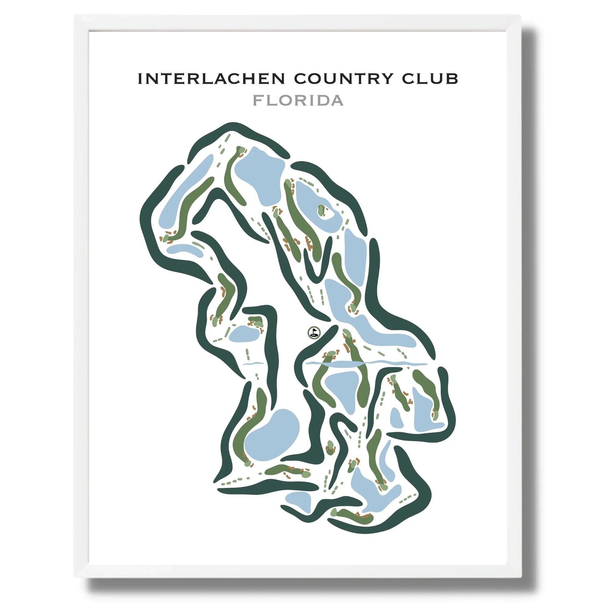 Experience the Best of interlachen country club with Printed Art - Golf ...