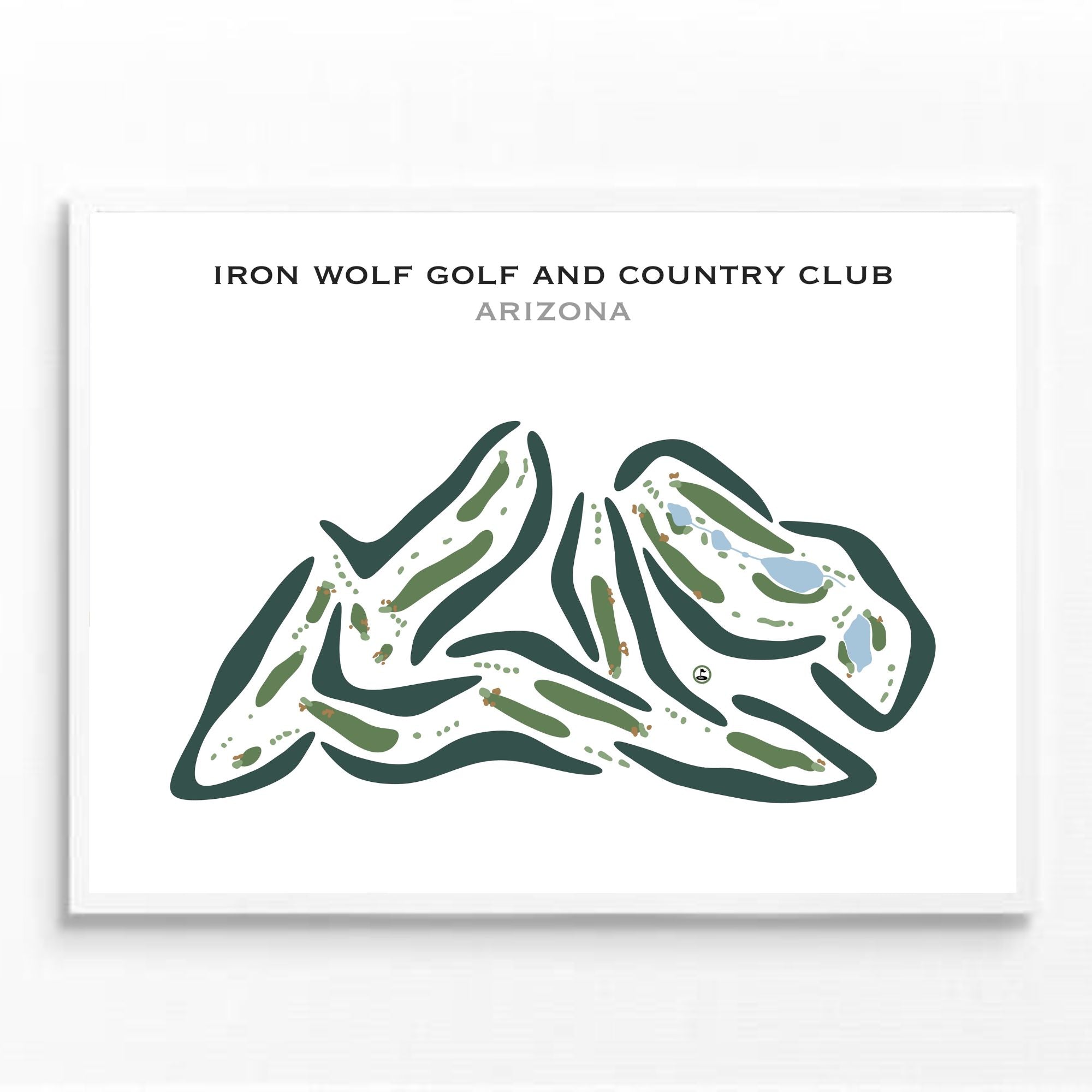 Buy the best printed golf course Iron Wolf Golf & Country Club, Arizona ...
