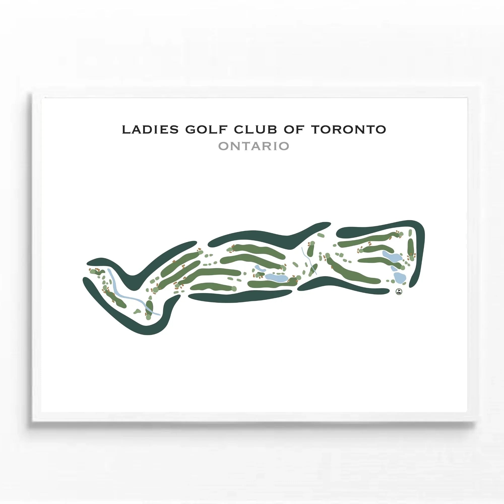 Buy the best printed golf course Ladies' Golf Club of Toronto, Canada ...