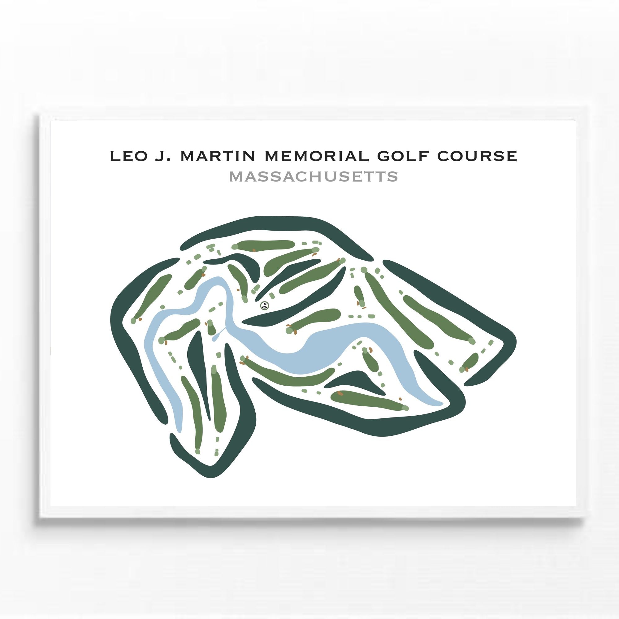 Buy the best printed golf course Leo J. Martin Memorial Golf Course ...