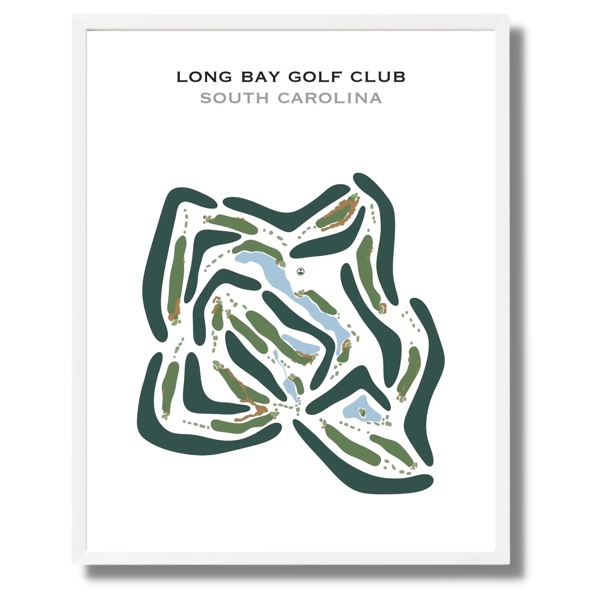 Buy the best printed golf course Long Bay Golf Club, South Carolina ...