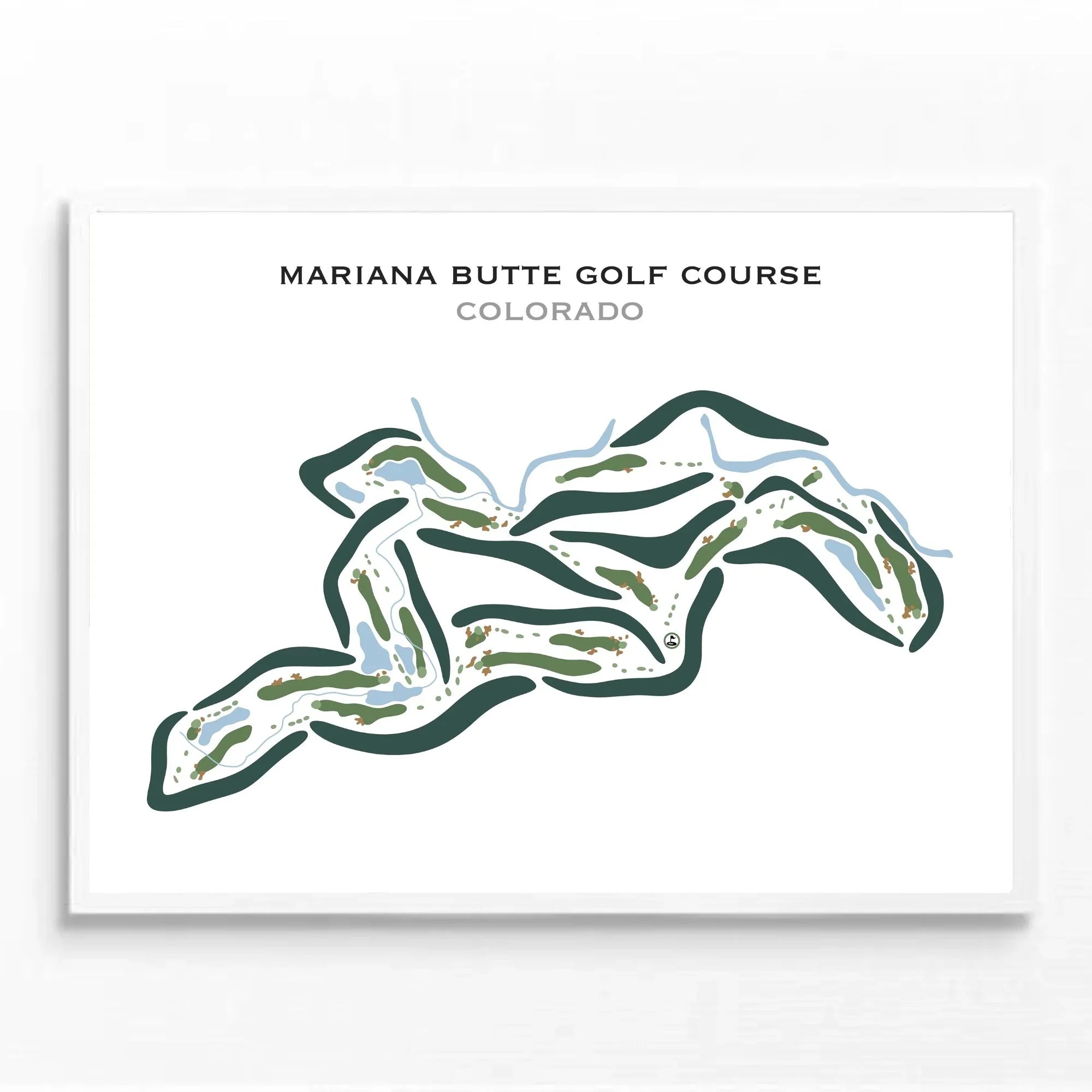 Buy the best printed golf course Mariana Butte Golf Course, Colorado