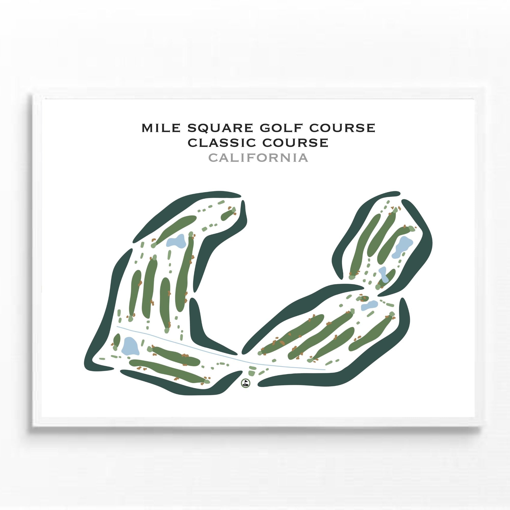 Buy the best printed golf course Mile Square Golf Course - Classic ...
