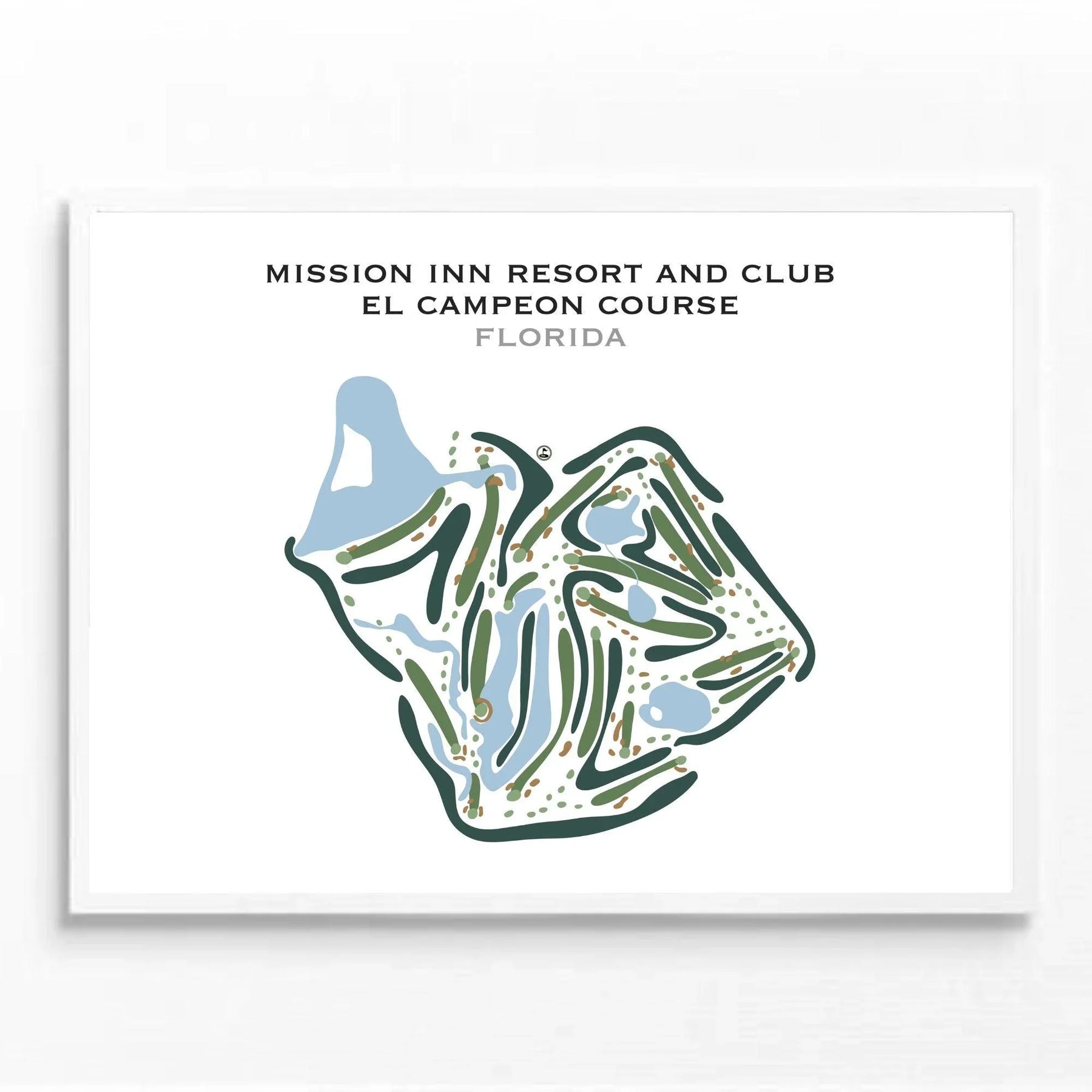 Get Printed Mission Inn Resort & Club El Campeón Course, Florida - Golf ...
