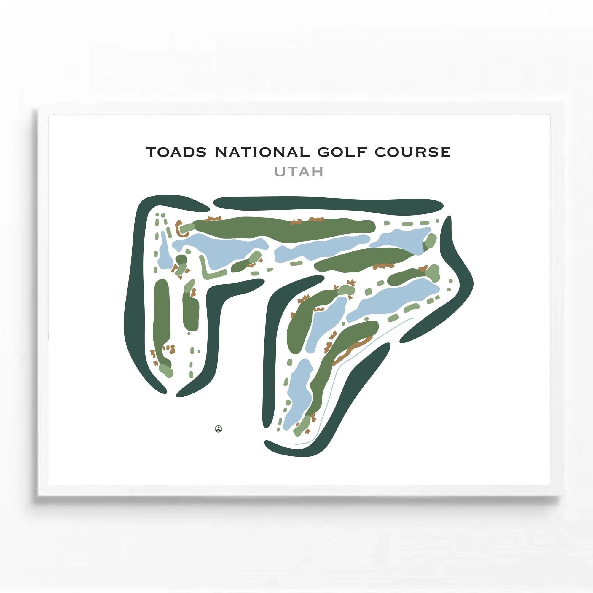 Buy the best printed golf course Mulligans Creekside, Toad's National ...