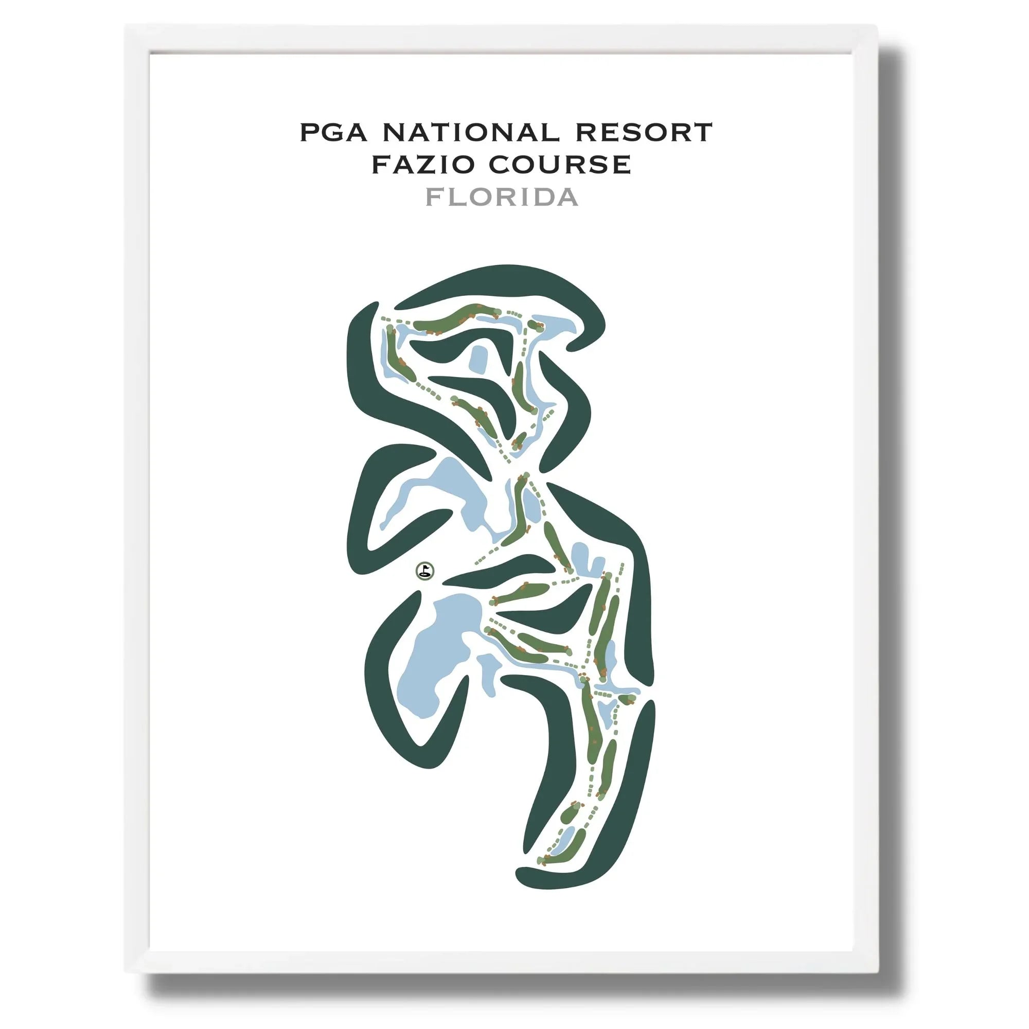 Buy the best printed golf course PGA National Resort, Fazio Course ...