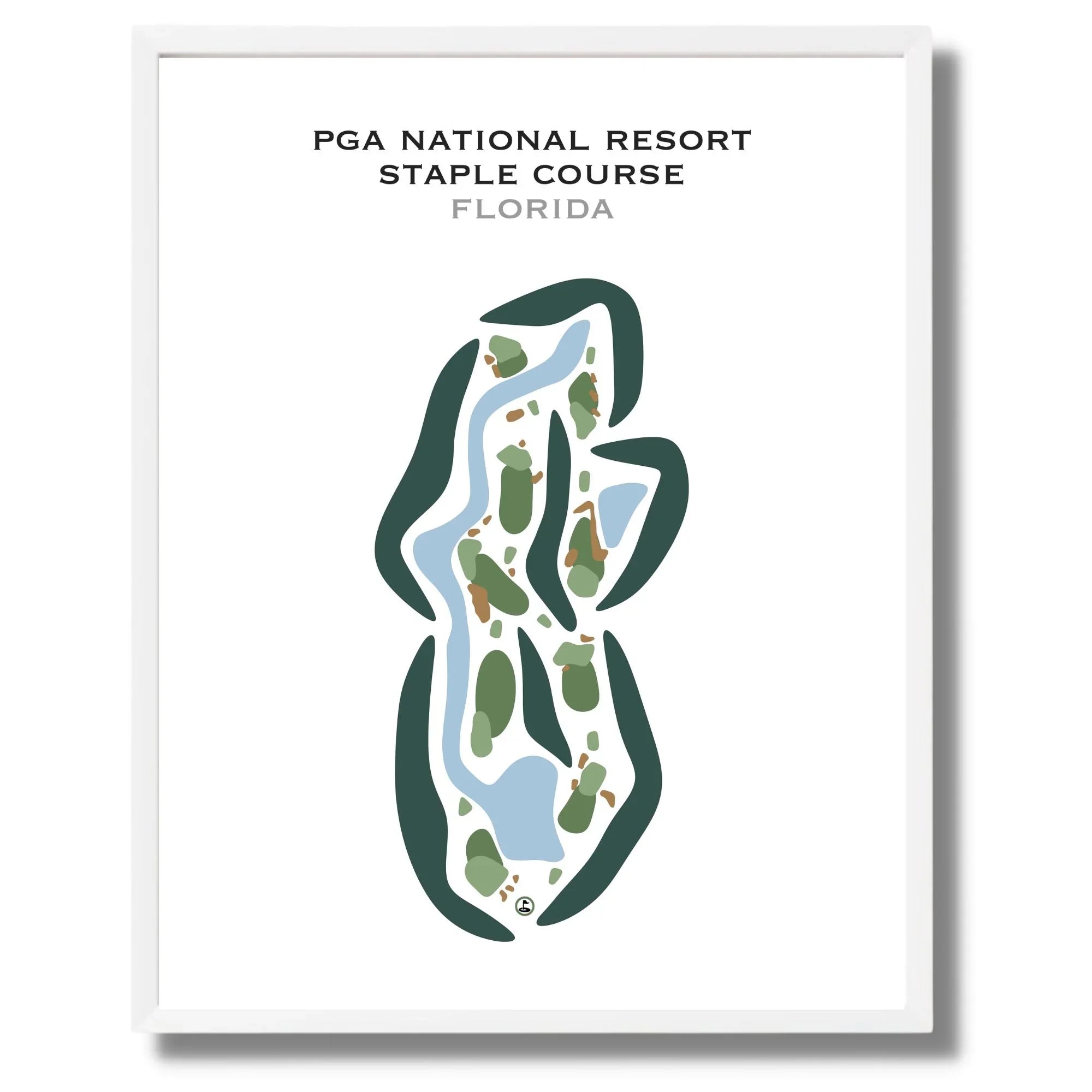 Buy the best printed golf course PGA National Resort, Staple Course ...