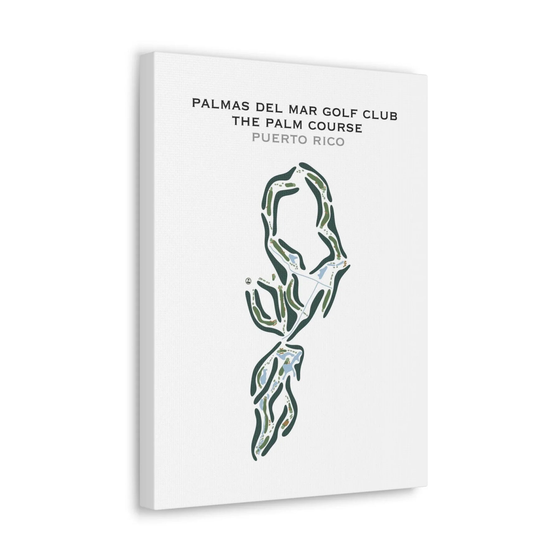 Buy the best printed golf course Palmas Del Mar Golf Club, Palm Golf ...