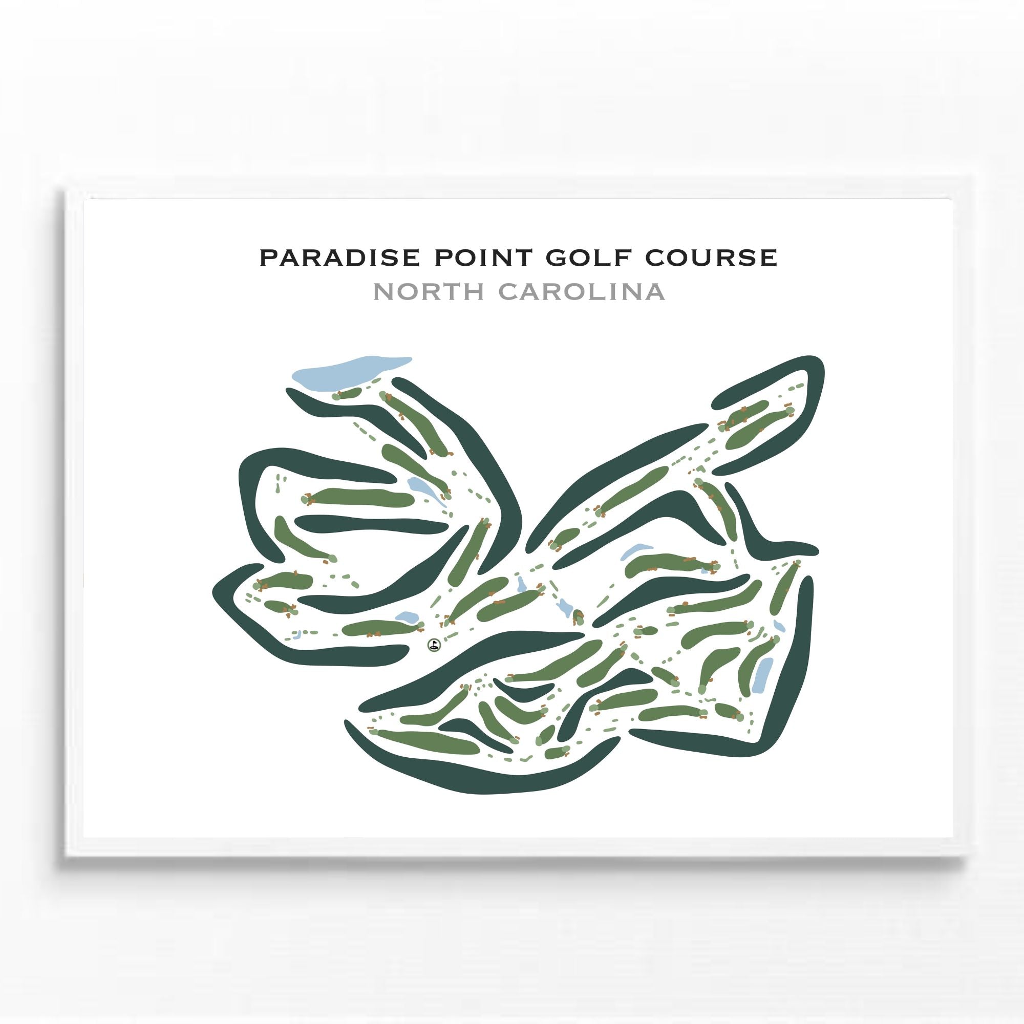 Buy the best printed golf course Paradise Point Golf Course, North ...