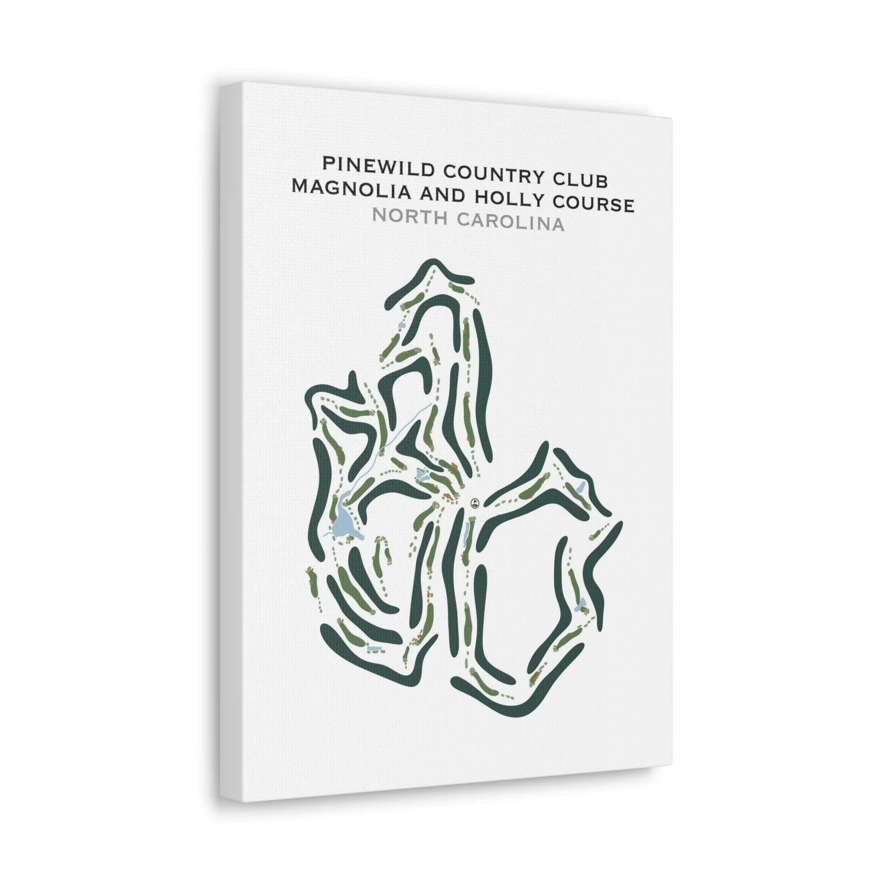 Buy the best printed golf course Pinewild Country Club, Magnolia ...