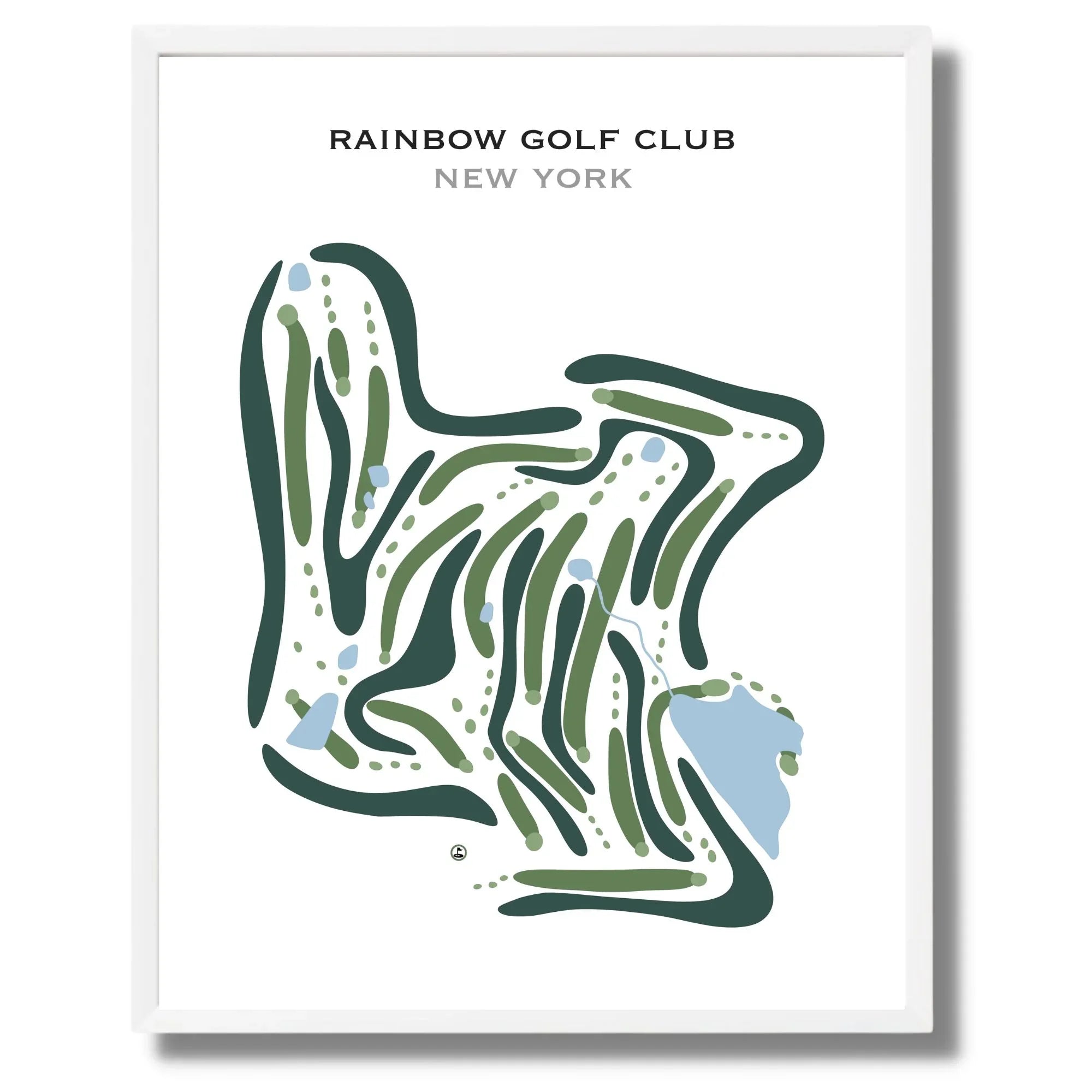 Experience the Best of Rainbow Golf Club with Printed Art - Golf Course ...