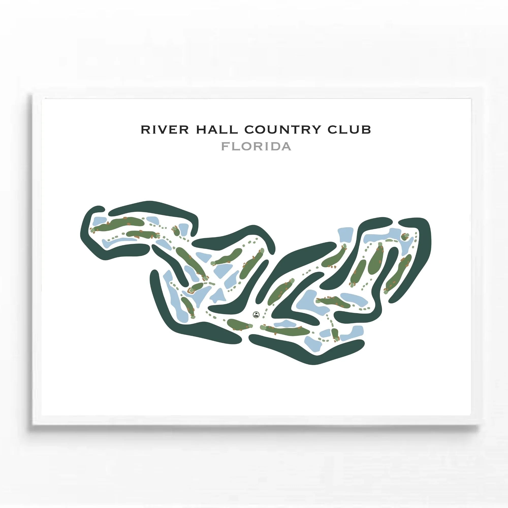 Buy the best printed golf course River Hall Country Club, Florida ...