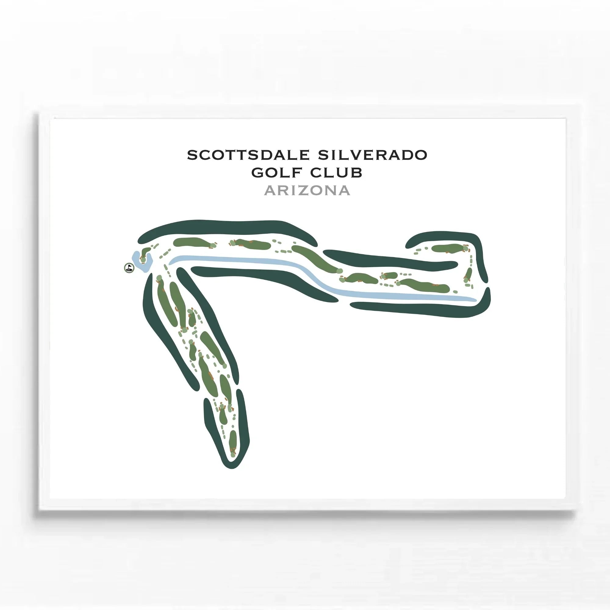 Scottsdale Silverado Golf Club, Arizona with Stunning Golf Course Art ...