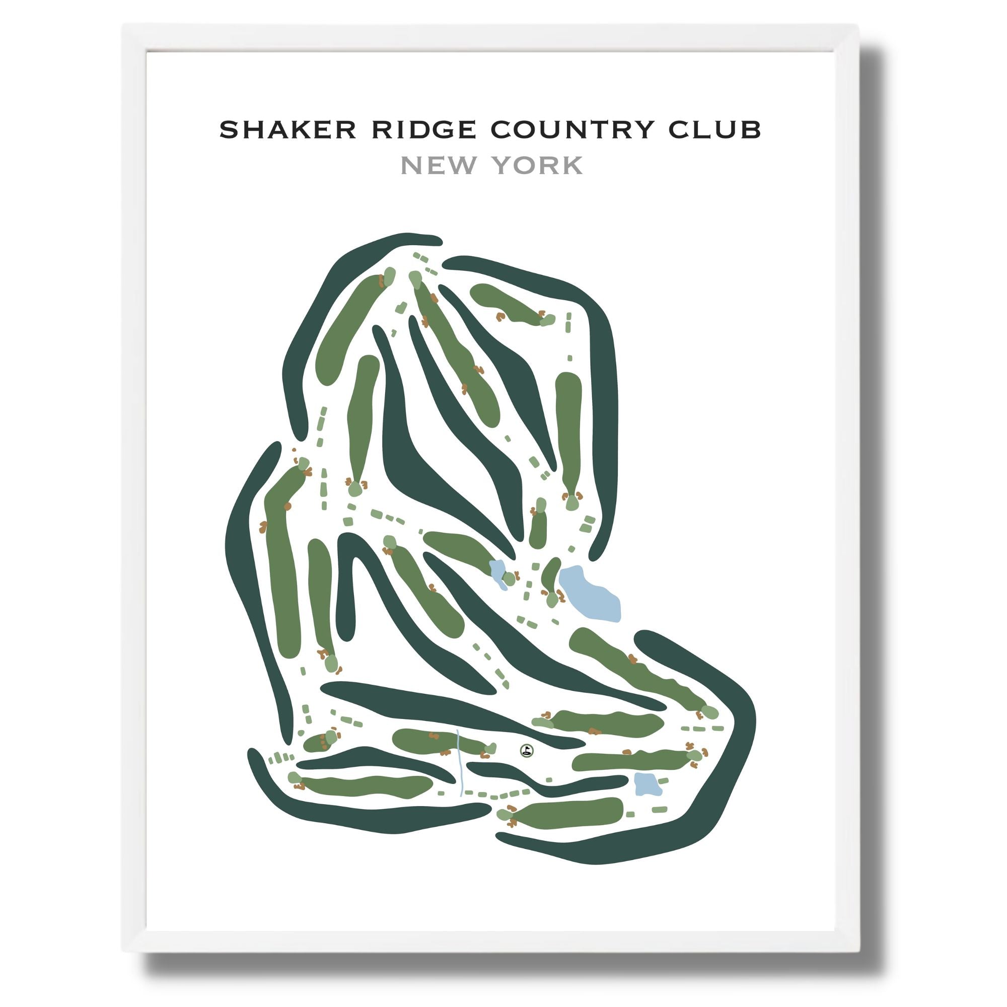 Buy the best printed golf course Shaker Ridge Country Club, New York ...