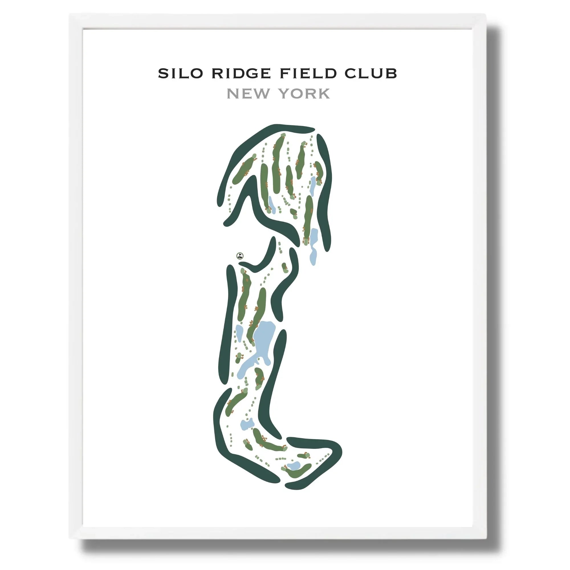 Buy the best printed golf course Silo Ridge Field Club, New York - Golf ...