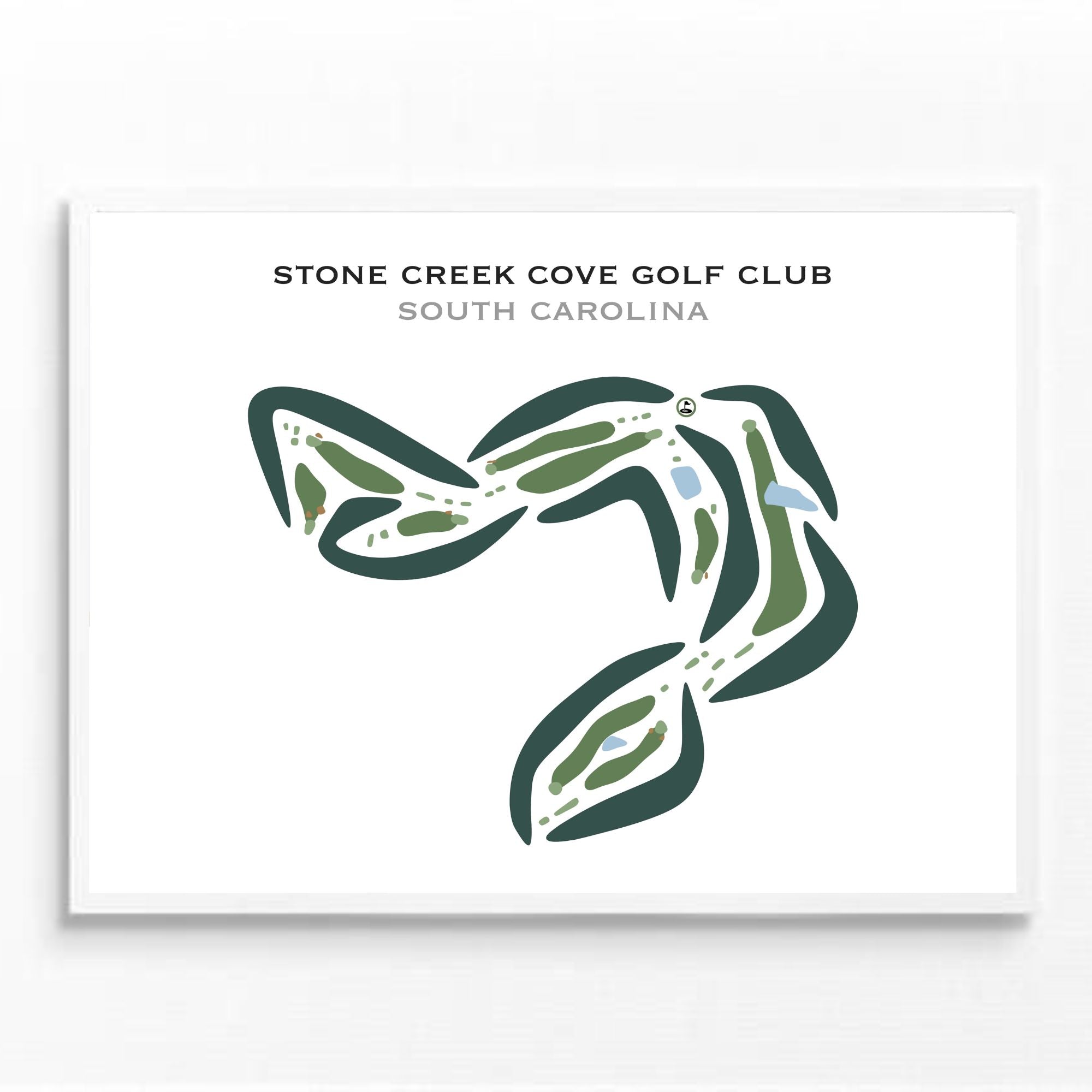 Buy the best printed golf course Stone Creek Cove Golf Club, South ...