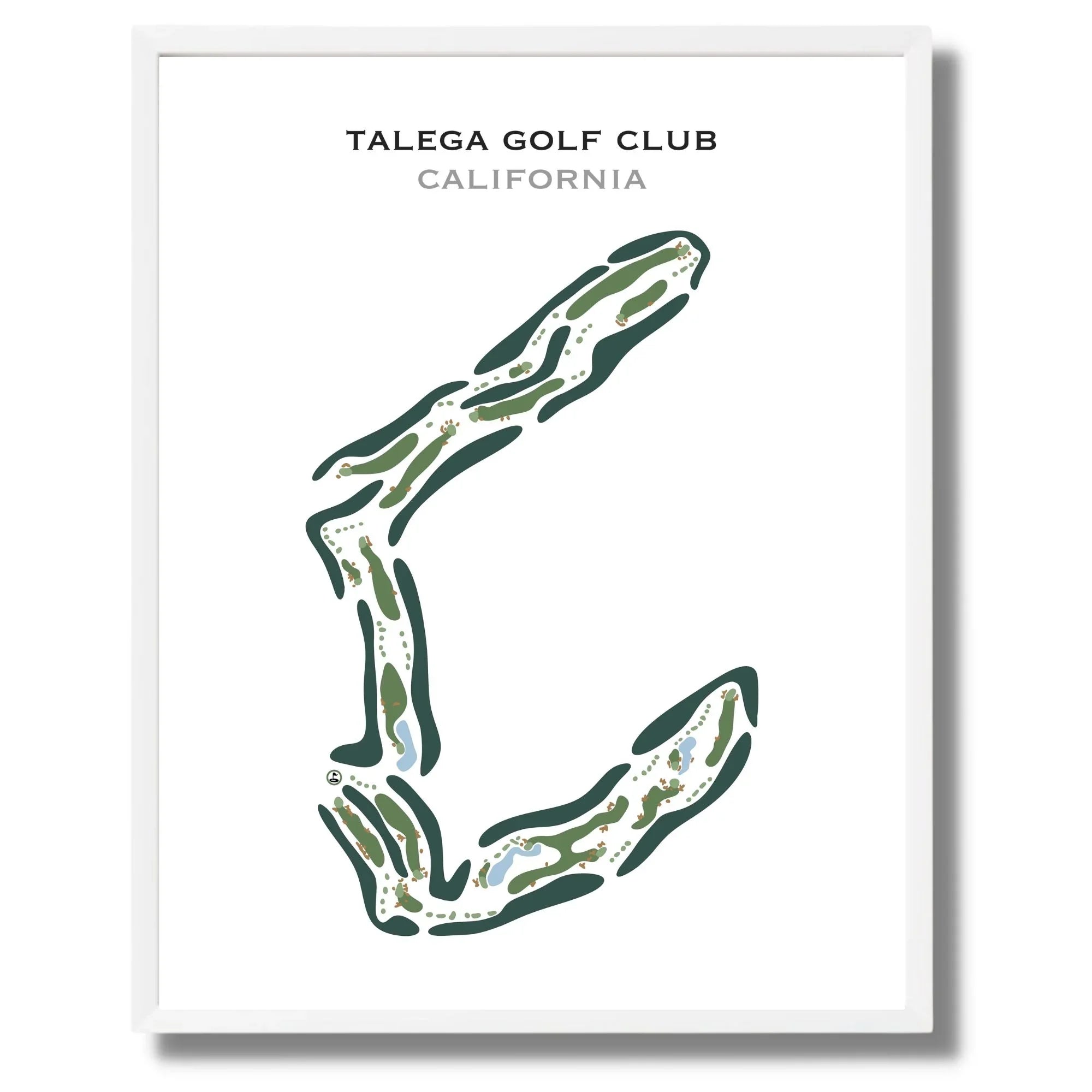 Buy the best printed golf course Talega Golf Club, California - Golf ...