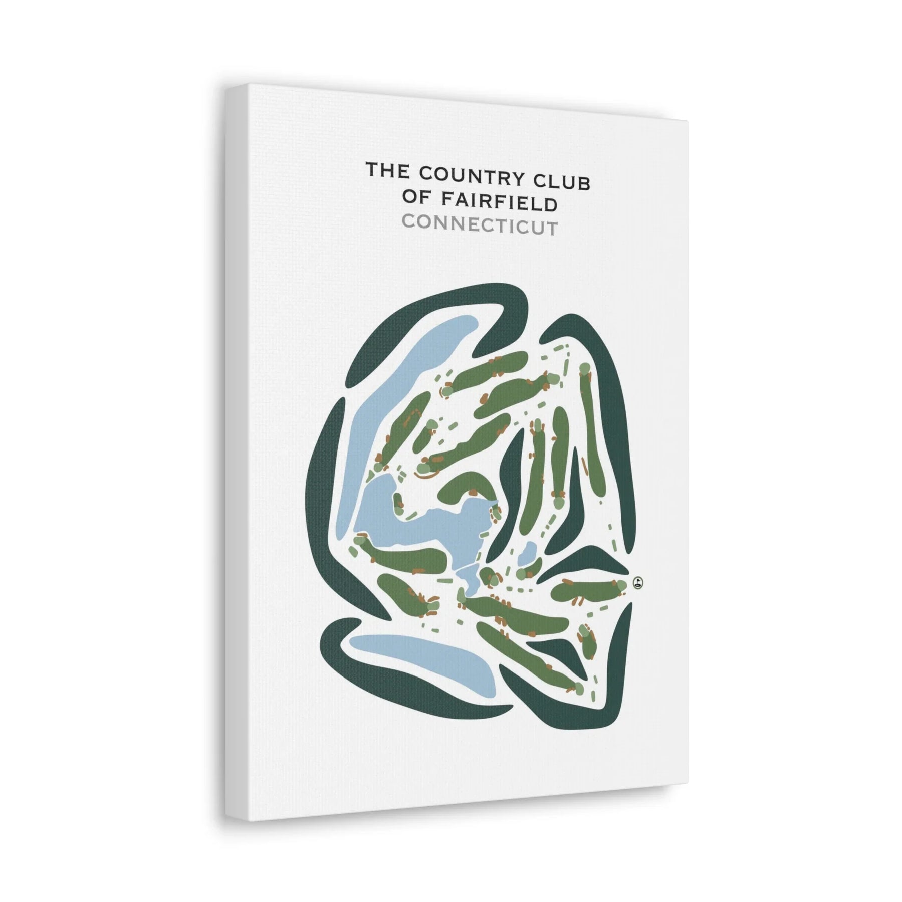 Buy the best printed golf course The Country Club of Fairfield, Connecticut