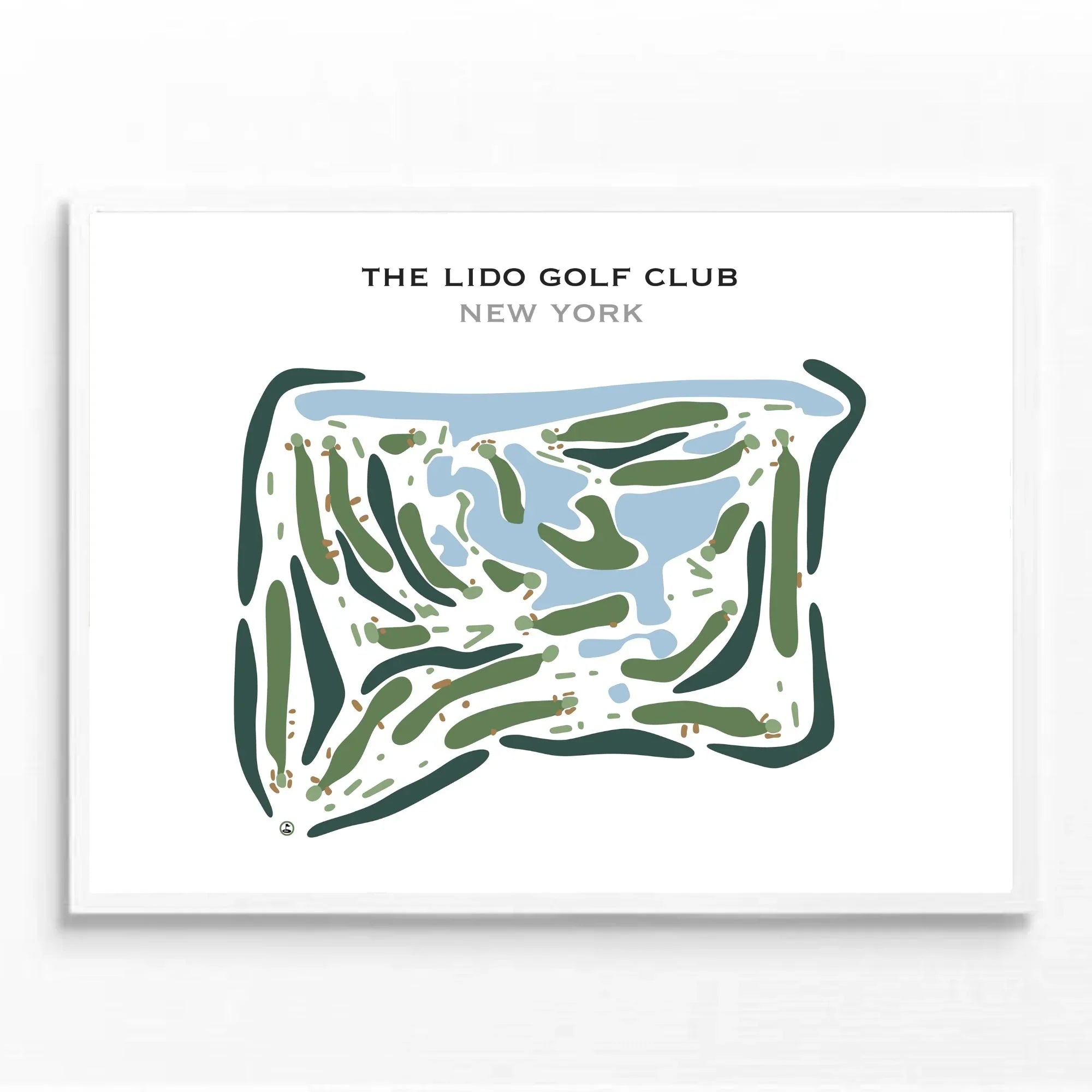 Buy the best printed golf course The Lido Golf Club, New York - Golf ...