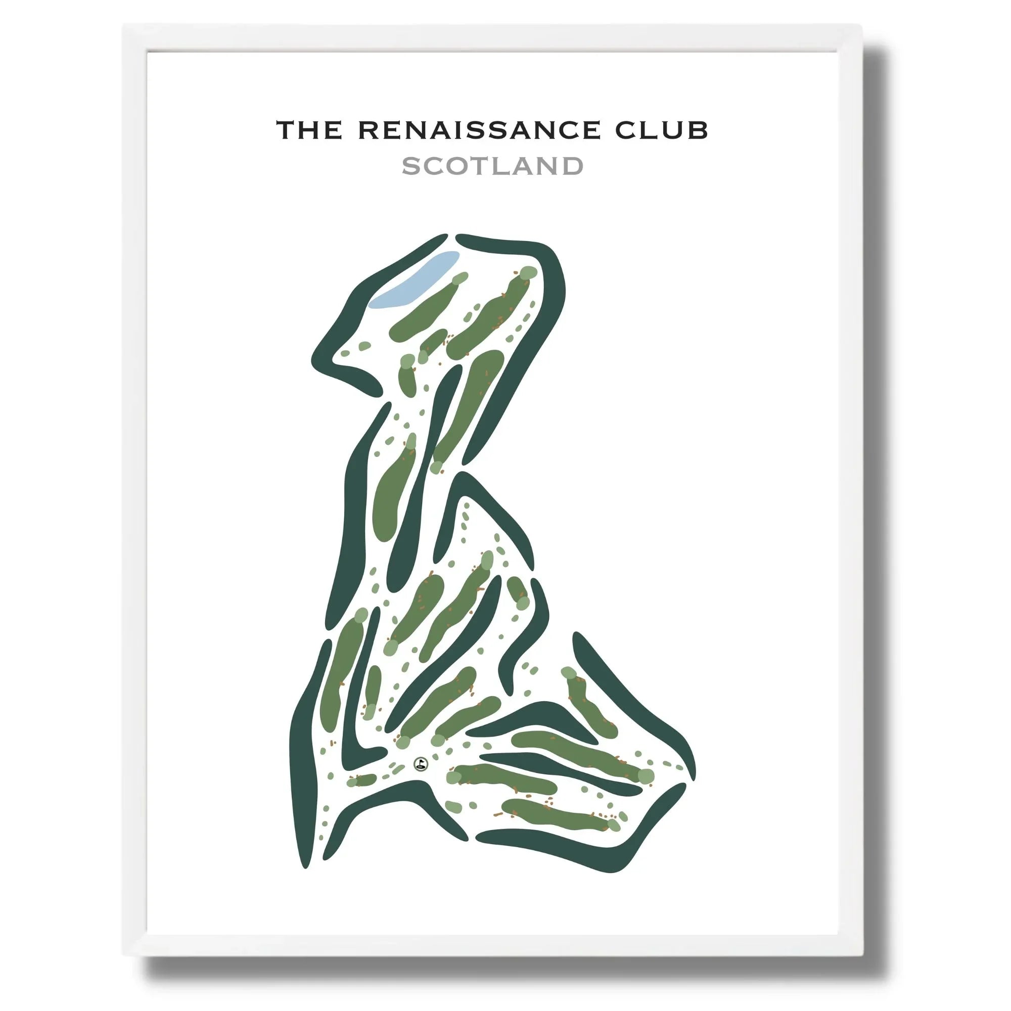 Buy the best printed golf course The Renaissance Club, Scotland - Golf ...