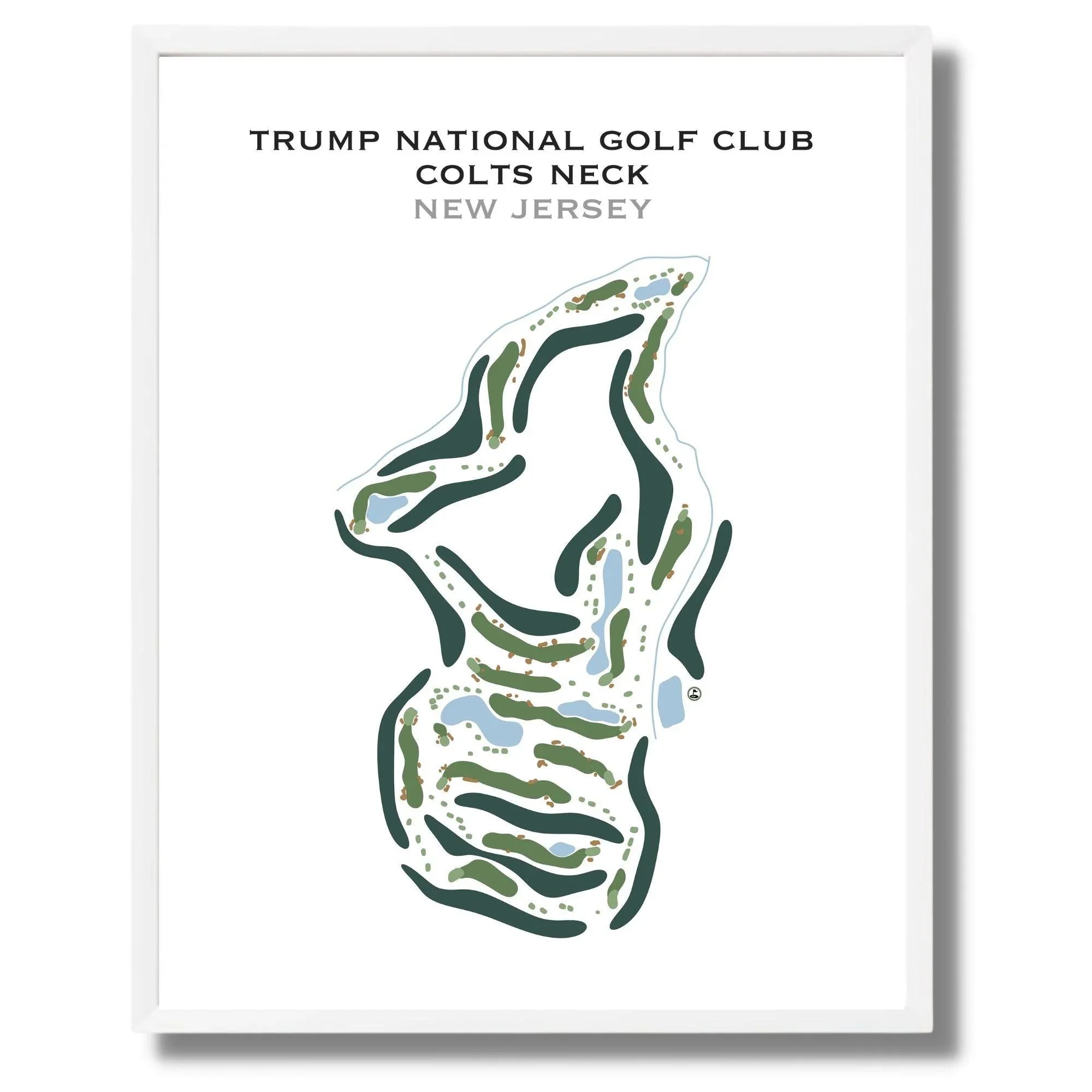 Buy the best printed golf course Trump National Golf Club Colts Neck ...