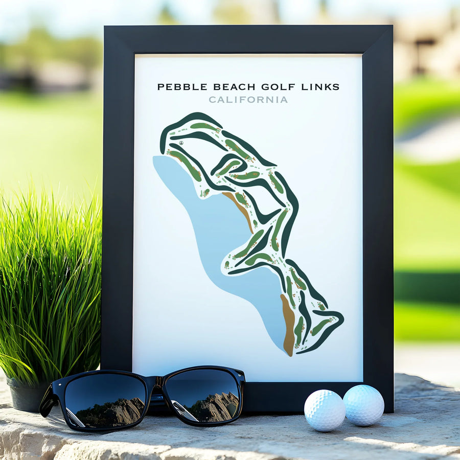 Golf Course Prints | Shop Premium Quality Golf Course Maps