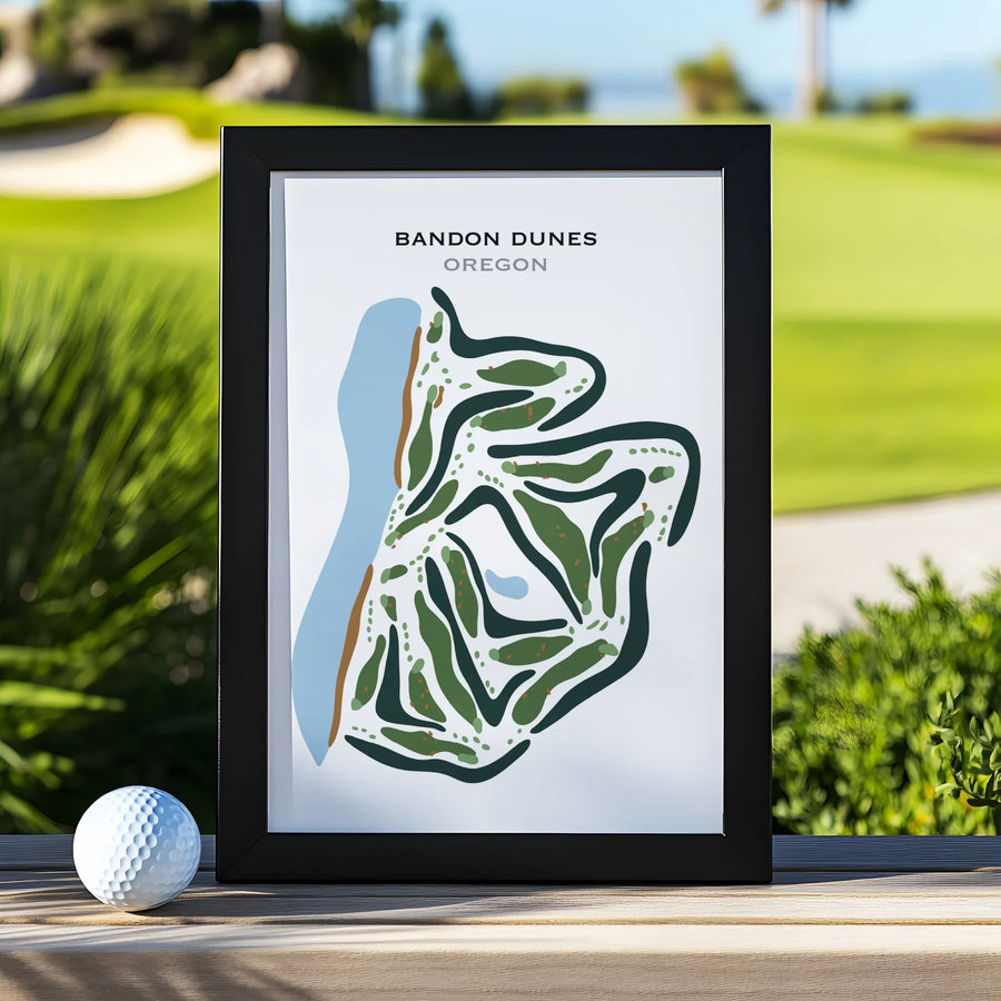 Golf Course Prints | Shop Premium Quality Golf Course Maps