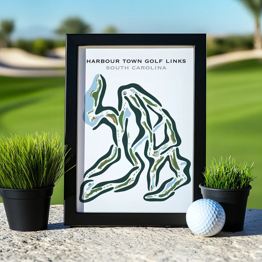 Golf Course Prints | Shop Premium Quality Golf Course Maps
