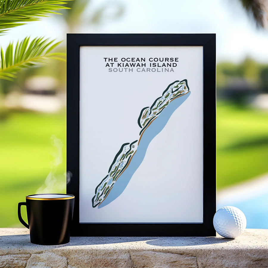 Golf Course Prints | Shop Premium Quality Golf Course Maps
