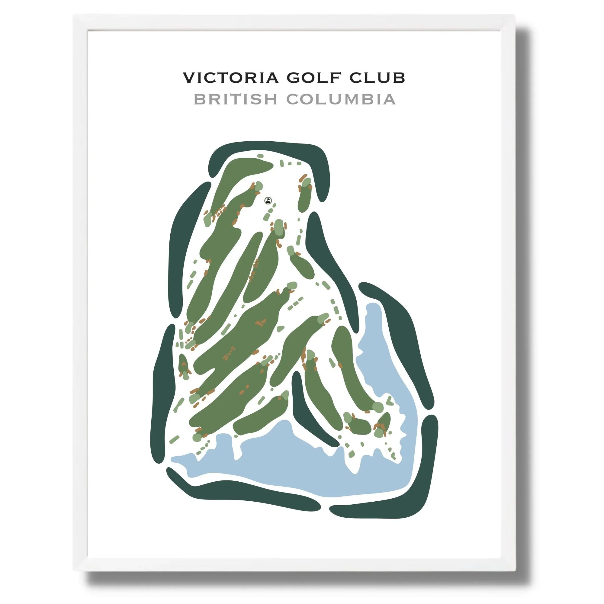 Buy the best printed golf course Victoria Golf Club, British Columbia ...