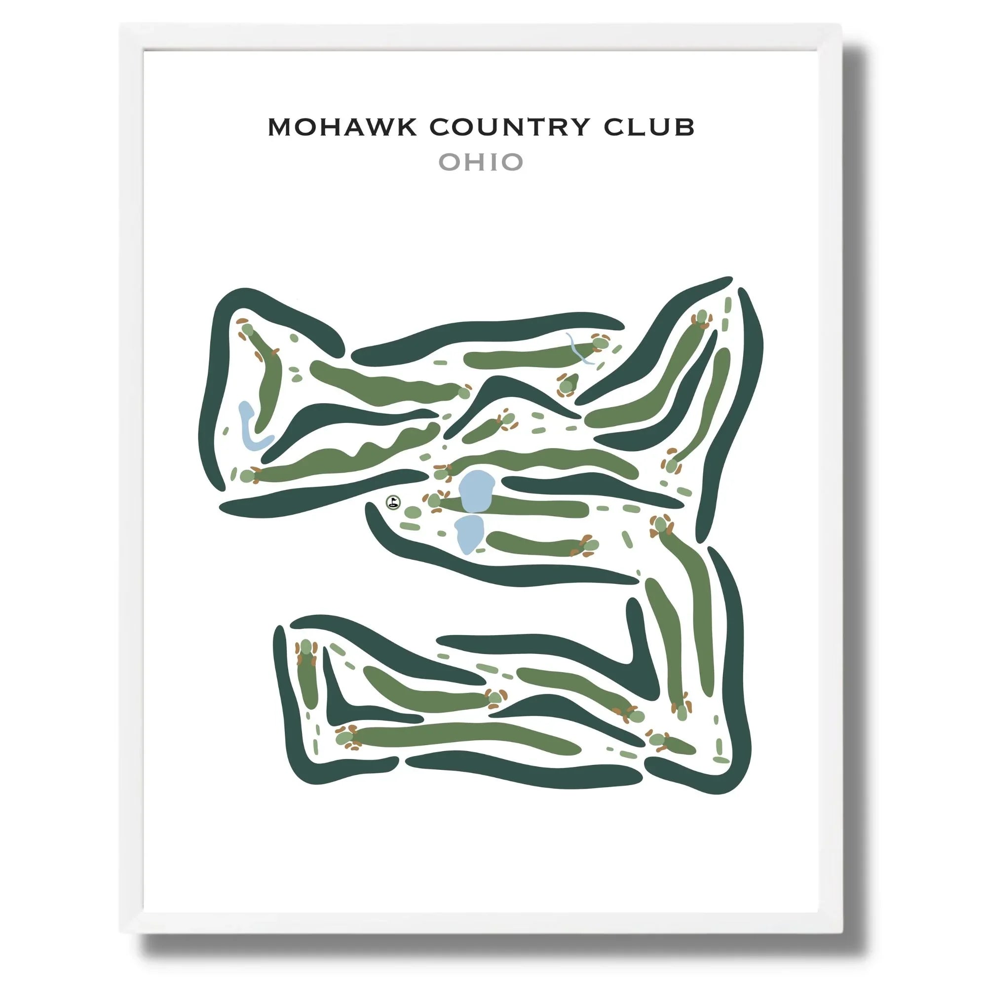 Mohawk Golf Country Club, Ohio with Stunning Golf Course Art - Golf ...