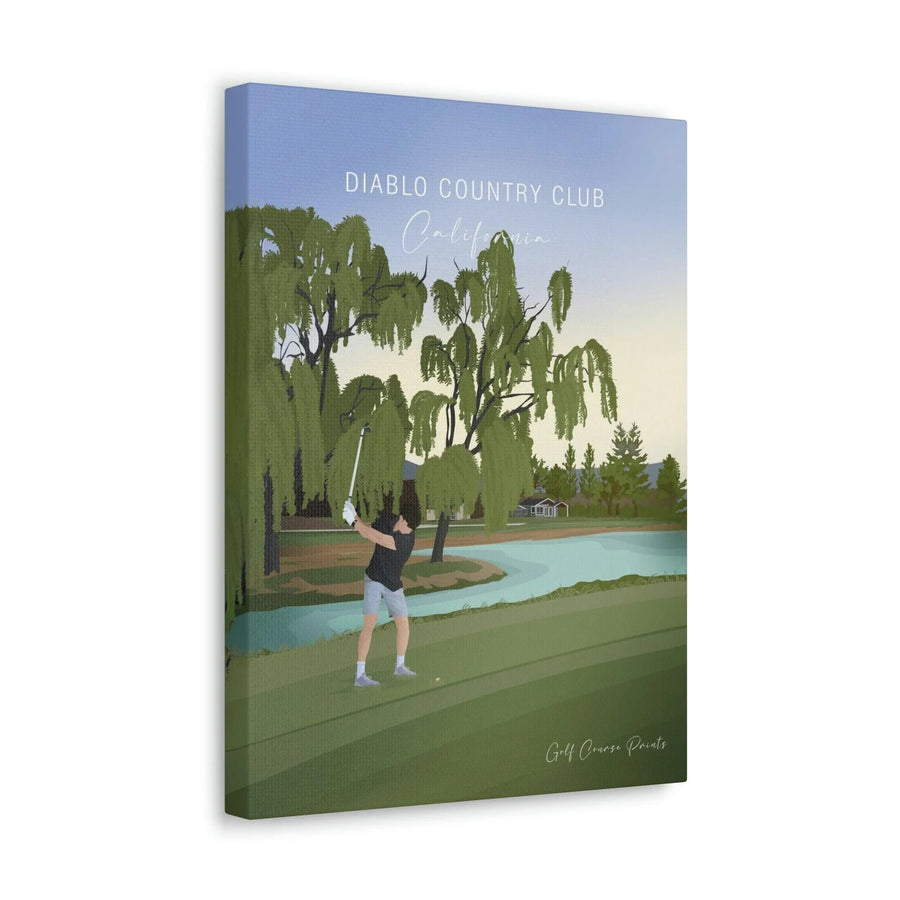 Buy our printed art signature designs of Diablo Country Club - Golf ...