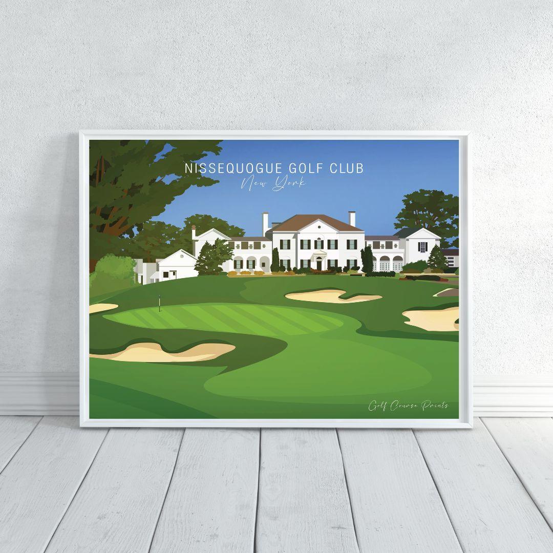 Nissequogue Golf Club, New York Golf Course Maps and Prints - Golf ...