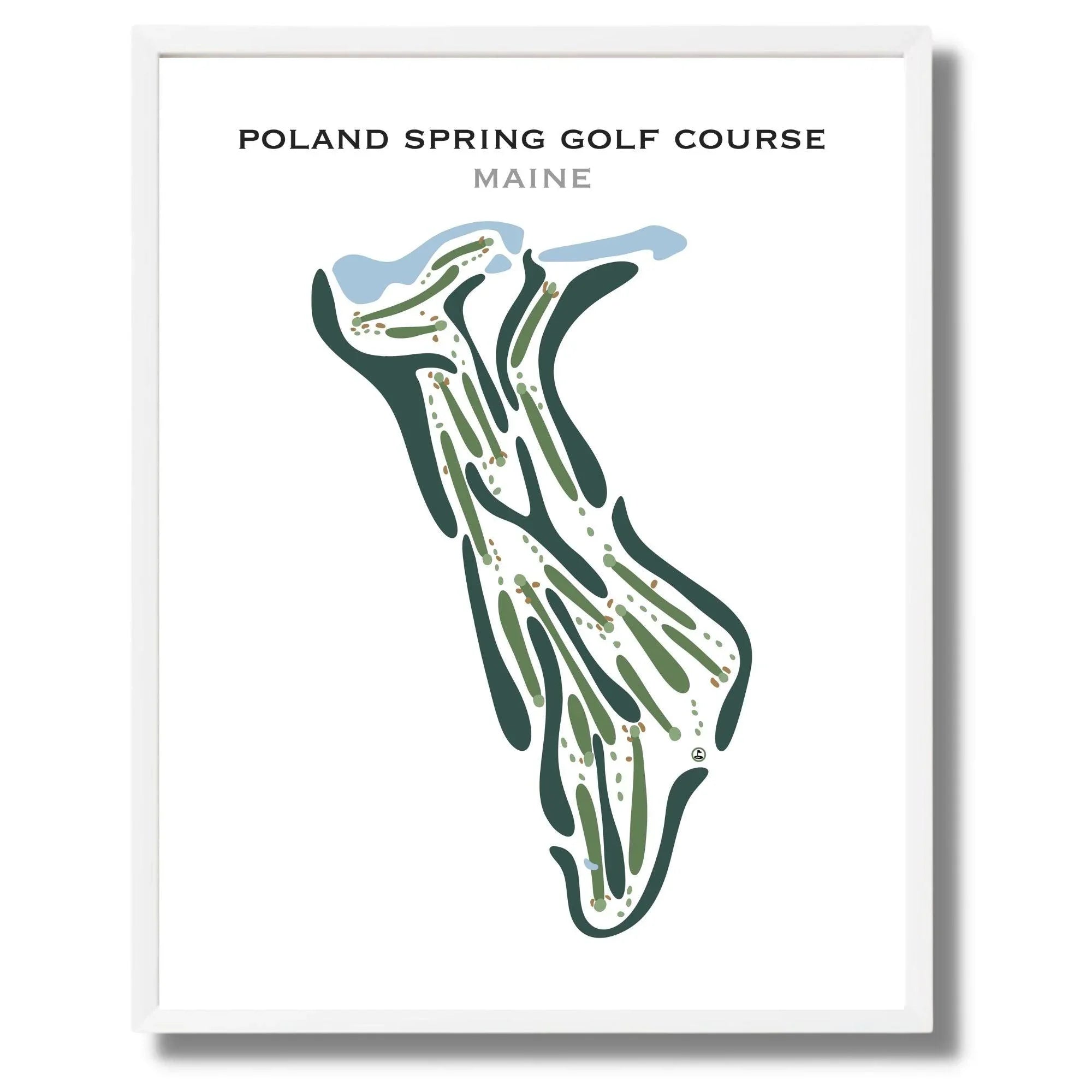 Poland Spring Golf Course, Maine Art Prints and Canvases - Golf Course ...