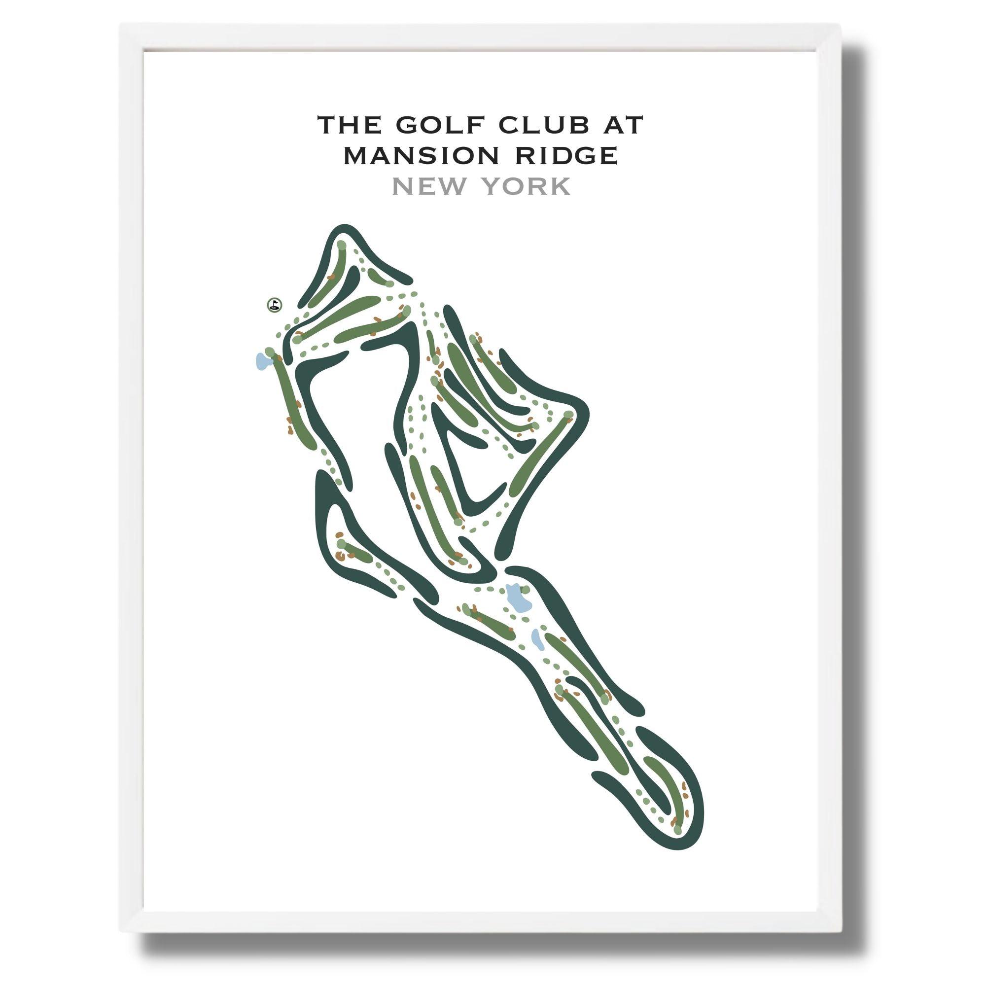 Get Printed The Golf Club at Mansion Ridge, New York - Golf Course Prints