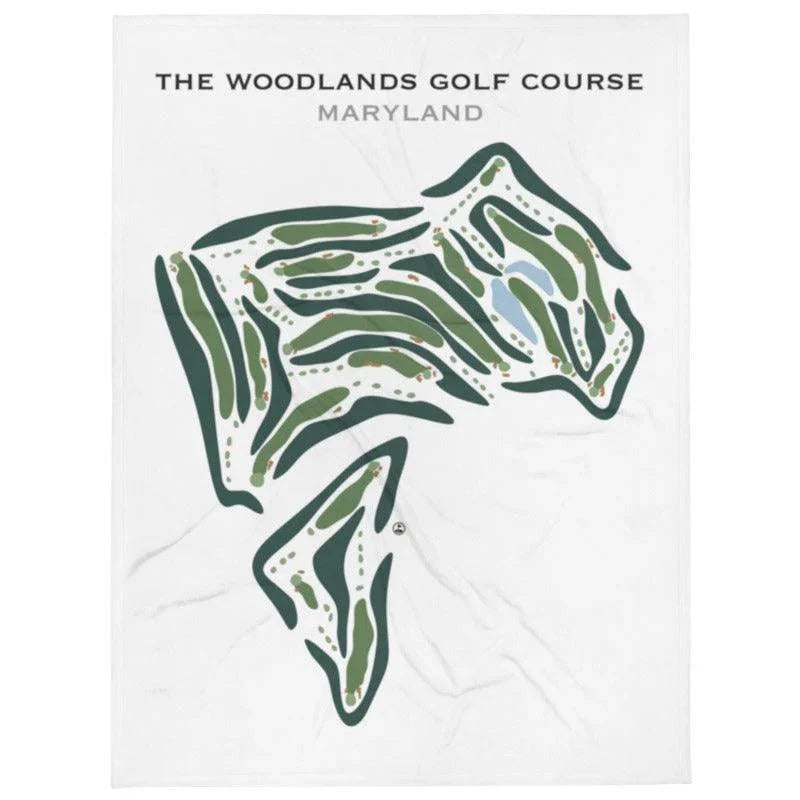 Buy the best printed golf course The Woodlands Golf Course, Maryland ...