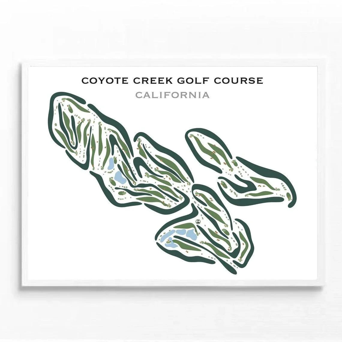 Coyote Creek Golf Course, California - Printed Golf Courses - Golf ...