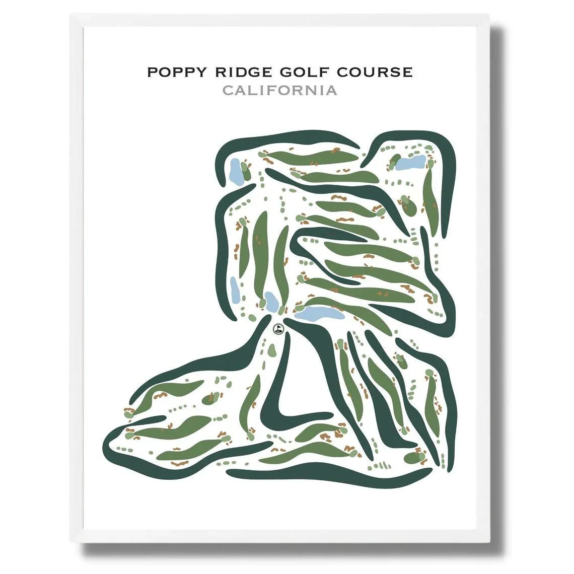 Poppy Ridge Golf Course, California Art Prints and Canvases - Golf ...
