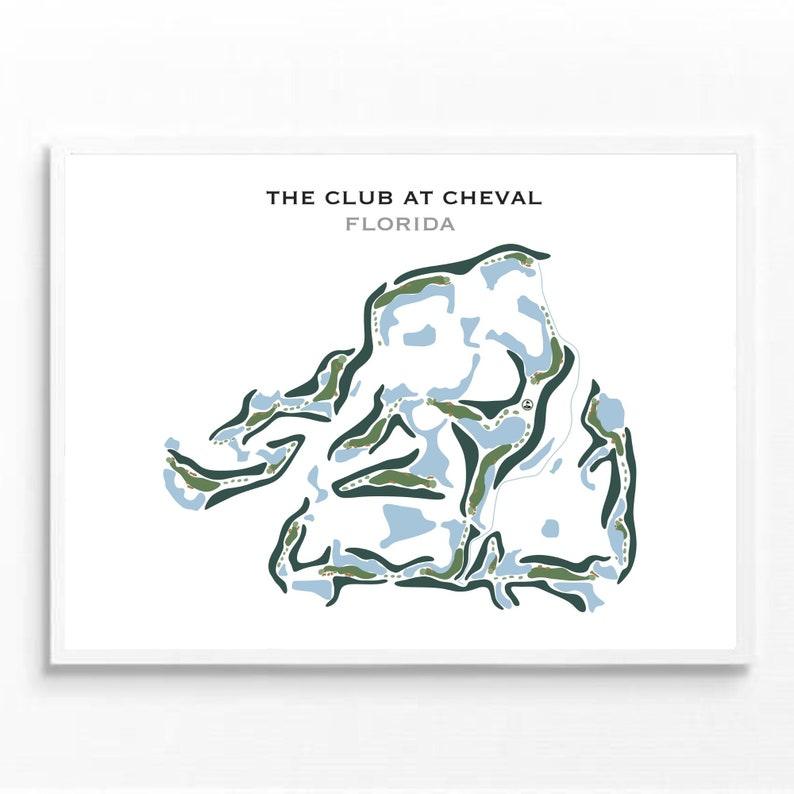 Buy the best printed golf course The Club at Cheval, Florida - Golf ...
