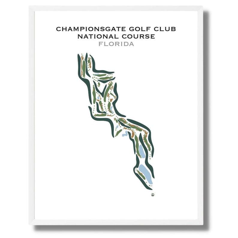 Buy the best printed golf course ChampionsGate Golf Club National ...