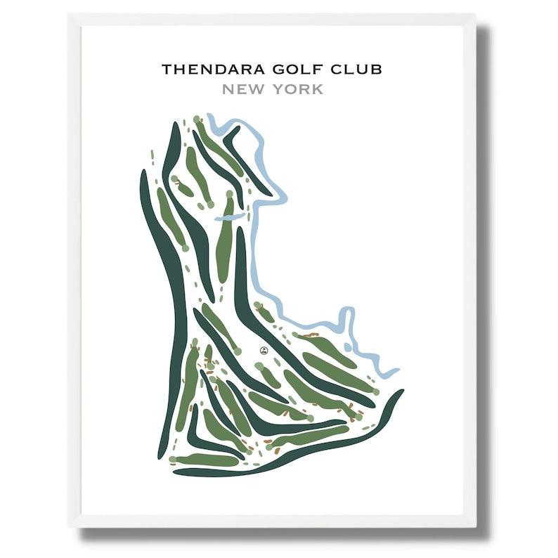 Buy the best printed golf course Thendara Golf Club, New York - Golf ...
